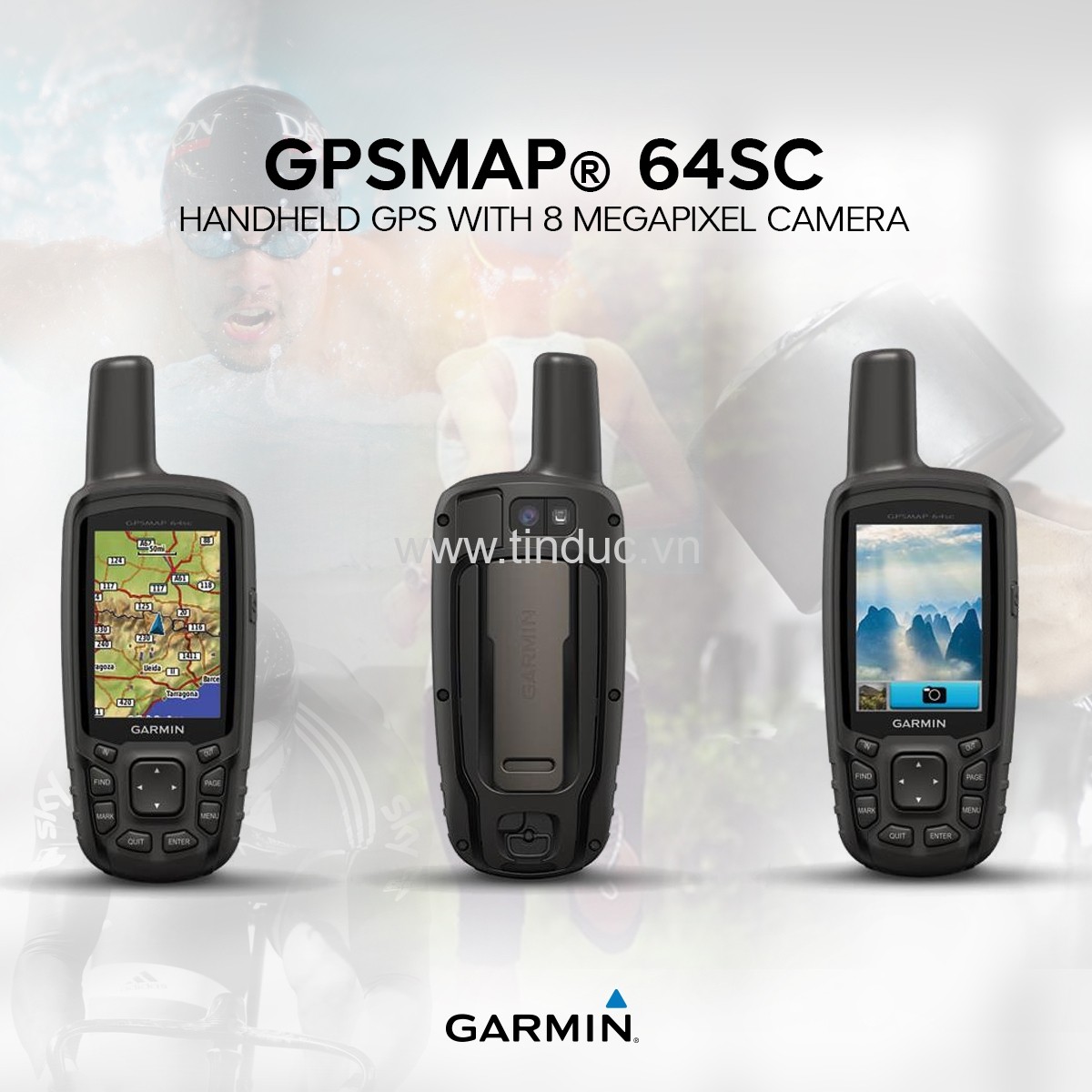 máy định vị cầm tay Garmin GPSmap 64sc